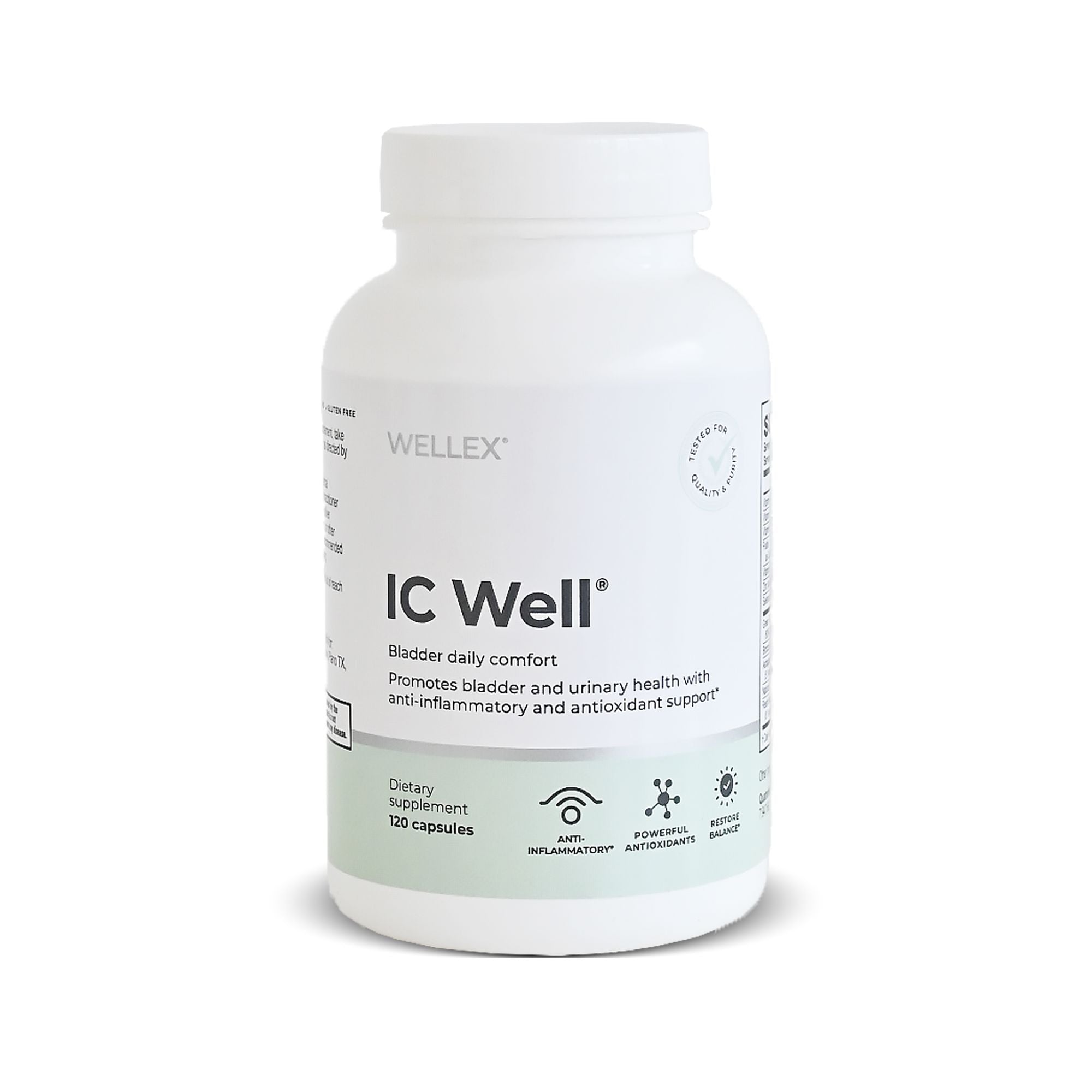 IC Well® | Promotes Bladder & Urinary Health - 120 Capsules – West ...